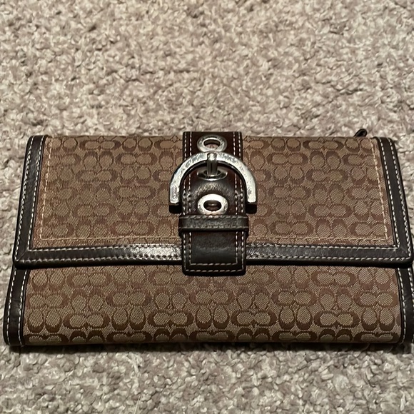 Coach | Bags | Coach Large Wallet | Poshmark